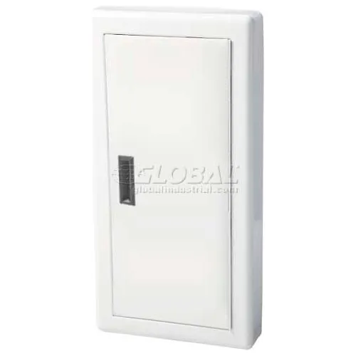 Activar Inc. Steel Fire Extinguisher Cabinet, Solid Door, Semi-Recessed ...