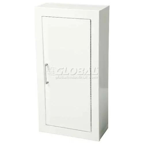 Activar Inc. Steel Fire Extinguisher Cabinet, Solid Door Surface Mount