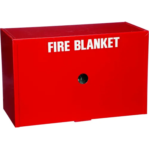 Royal Series Fire Blanket & Cabinet, Drop Type, 16" W x 7-1/2" D x 10"H ...