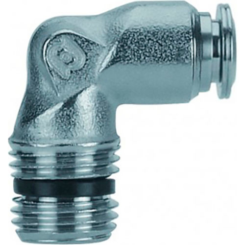 Aignep USA Swivel Elbow 6mm Tube x M5 BSPP - Pkg Qty 10