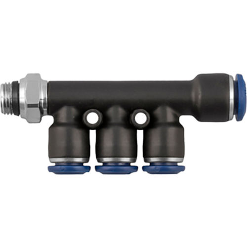 Aignep USA Reducing Manifold 6mm Tube x 4mm Tube x 1/4" Swift-Fit - Pkg ...