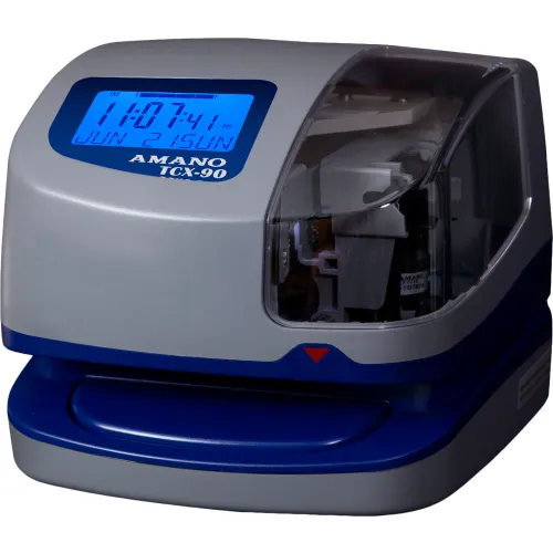 Small Business Time Clock UPunch CR1000 Digital Time Clock & Date Stamp ...