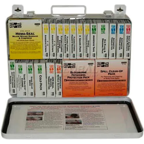 Pac-Kit® 36 Unit Combo First Aid/CPR/BBP Kit