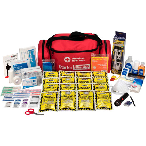 American Red Cross 91050 Emergency Preparedness Backpack, Red Cross ...