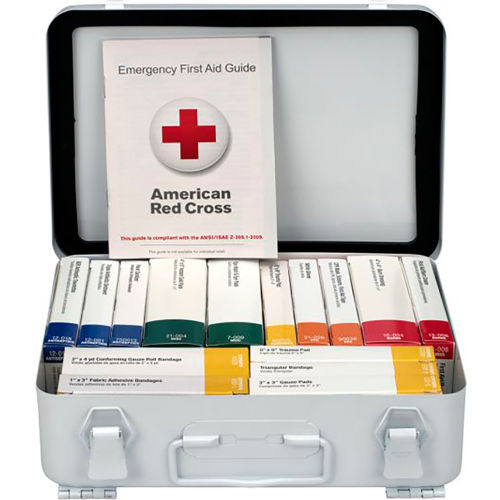 First Aid Only 16 Unit First Aid Kit, 25 Person, ANSI Compliant, Class ...