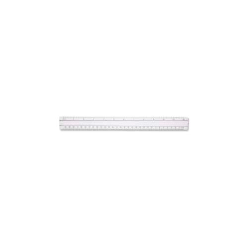 Westcott® Magnifying Ruler, 12" Long, Plastic, Clear