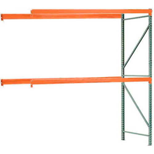 Interlake Mecalux Pallet Rack Teardrop Add-On, 120"W x 42"D x 120"H