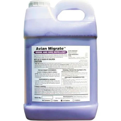 Bird Barrier Avian Migrate Goose And Bird Repellent, Gallon Bottle - TD ...
