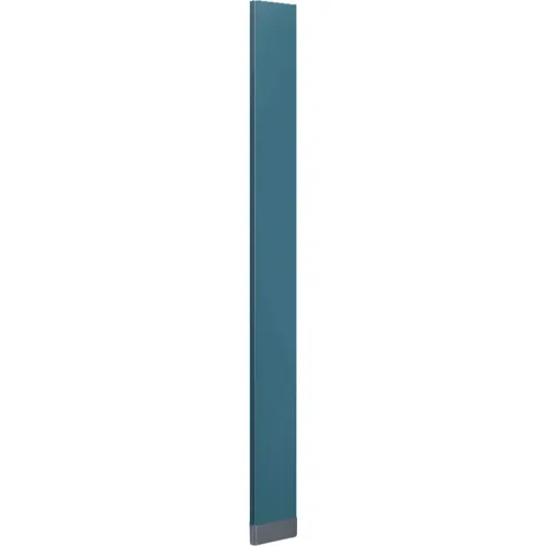 ASI Global Partitions Steel Pilaster w/ Shoe - 4"W x 82"H Azure