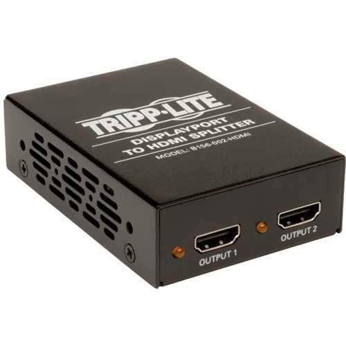 Tripp Lite 2-Port DisplayPort 1.2 to HDMI Multi-Stream Transport (MST ...