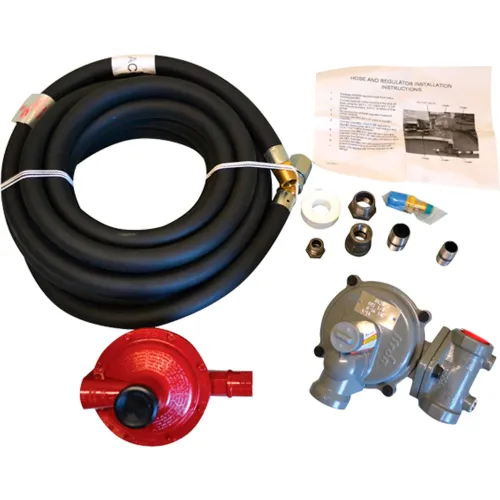 Heat Wagon Heater Installation Kit, Gray