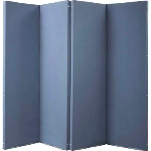 VersiFold Portable Acoustical Partition, 8' x 6'6", Blue