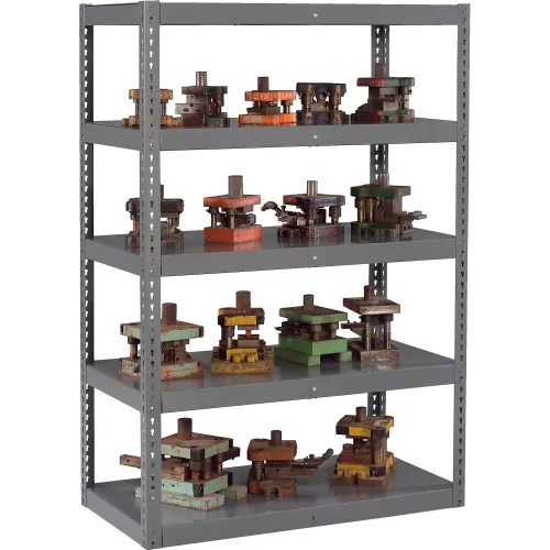 Global Industrial™ 5 Shelf, Extra Heavy Duty Boltless Die Rack Shelving ...