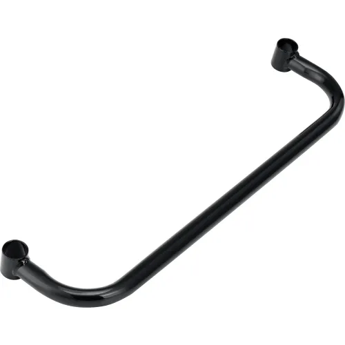 Nexel® Black Epoxy, Safety Push Handle, 24"D