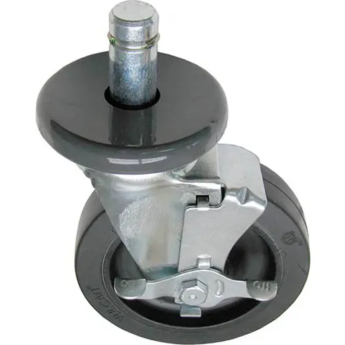 Allpoints 26-2923 5" Swivel Stem Caster with Brake for 1" O.D. Tubing ...