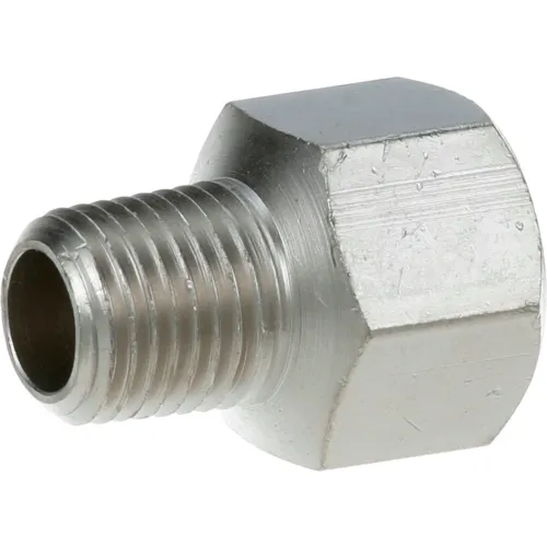 Allpoints 26-1196 1/4" MPT x 3/8" FPT Reducer Adapter