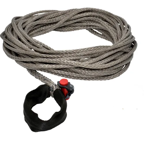 LockJaw® Synthetic Winch Line Extension w/ Integrated Shackle, 5/16 ...