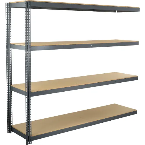 Global Industrial 4 Shelf, Standard Duty Boltless Shelving, Add On, 96 ...