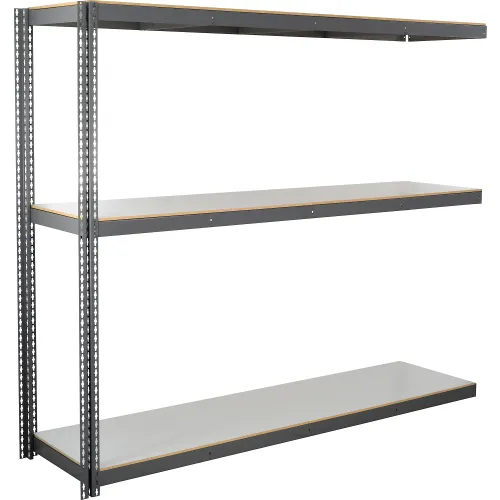 Global Industrial 3 Shelf, Standard Duty Boltless Shelving, Add On, 96 ...
