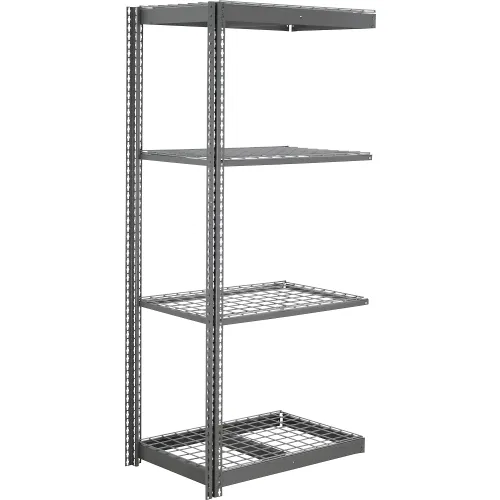 Global Industrial 4 Shelf, Commercial Duty Boltless Shelving, Add On ...