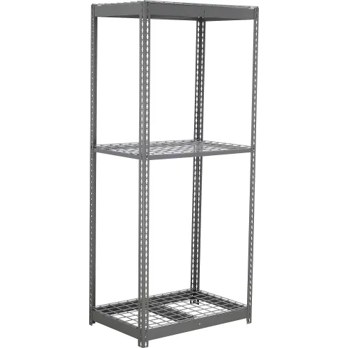 Global Industrial 3 Shelf Commercial Duty Boltless Shelving Starter