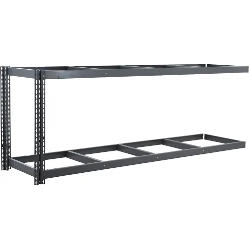Global Industrial 2 Shelf, Standard Duty Boltless Shelving, Add On, 96 ...