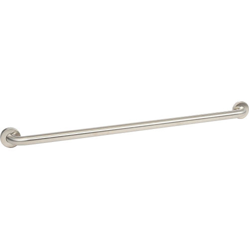 Bobrick® 1-1/2" Dia. Straight Satin Grab Bar 42"W - B-6806x42