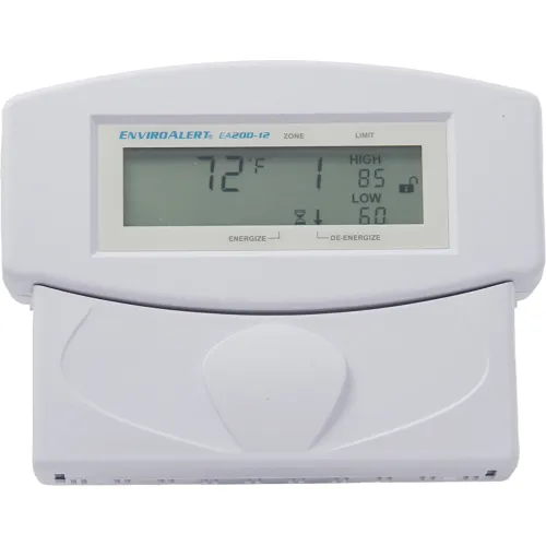 EnviroAlert® EA200-12 Two Zone Digital Environmental Monitor Alarm, 12 ...