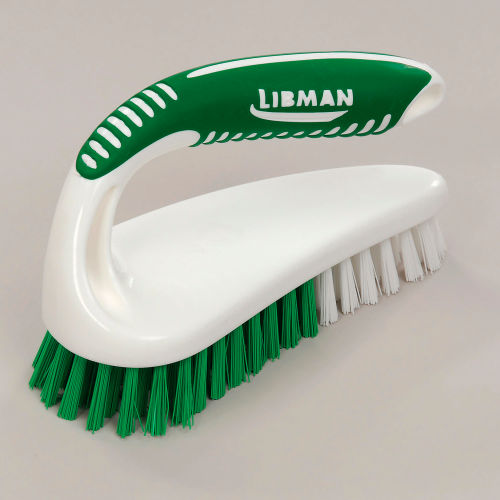 Libman Commercial Hand-Held Power Scrub Brush - 7 x 2-1/2 Scrubbing ...