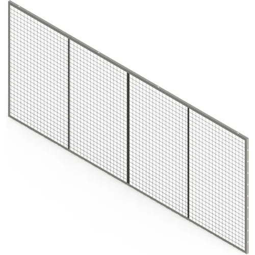 Wirecrafters - RackBack® Wire Mesh Pallet Rack Enclosure - Back Panel ...