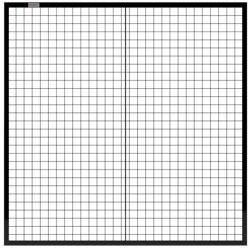 Global Industrial™ Machine Wire Guard Panel, 5'W, Black