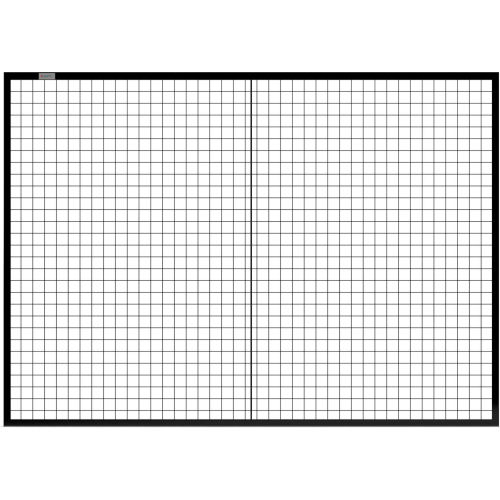 Global Industrial™ Machine Wire Guard Panel, 7'W, Black