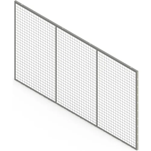Wirecrafters - RackBack® Wire Mesh Pallet Rack Enclosure - Back Panel ...