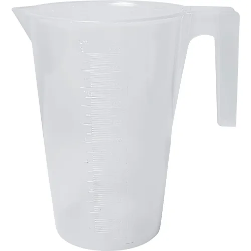 Bel-Art PP Tall Graduated Pitcher 289920000, 2000ml Capacity, 20ml ...