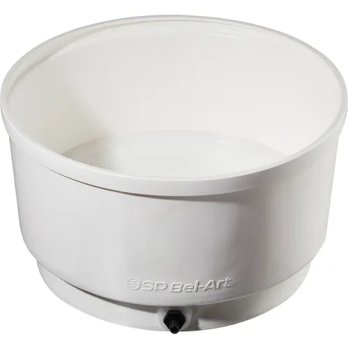 Bel-Art Polyethylene Buchner Table-Top Funnel with Perforated Fixed ...