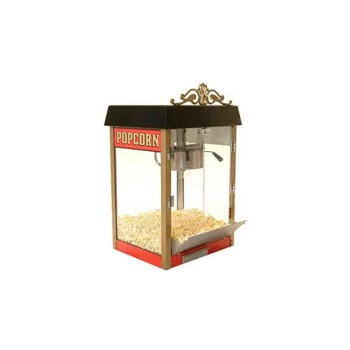 BenchMark USA 11060 Street Vendor Popcorn Machine 6 oz Red 120V 1180W