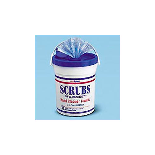 SCRUBS® Premoistened Hand Cleaner Towels, 10-1/2 x 12-1/4, 72 Per ...