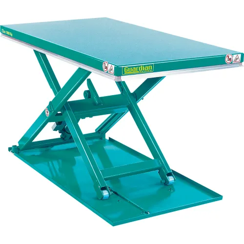Ballymore Guardian Low Profile Scissor Lift Table, Foot Operated, 2200 ...