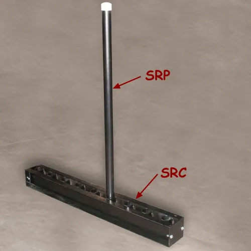 Bluff A-Frame Slab Rack Post, AFRAME-SRP5, 2" Dia., 60"H