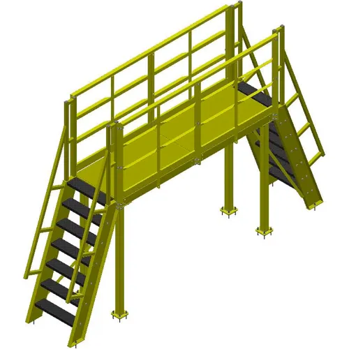 Bluff Manufacturing® Crossover Ladder, 96"L x 28-1/2"W x 106-7/16"H