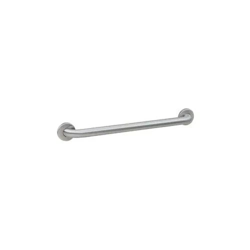 Bobrick® 1-1/4" Dia. Straight Satin Grab Bar - 30"W - B5806x30