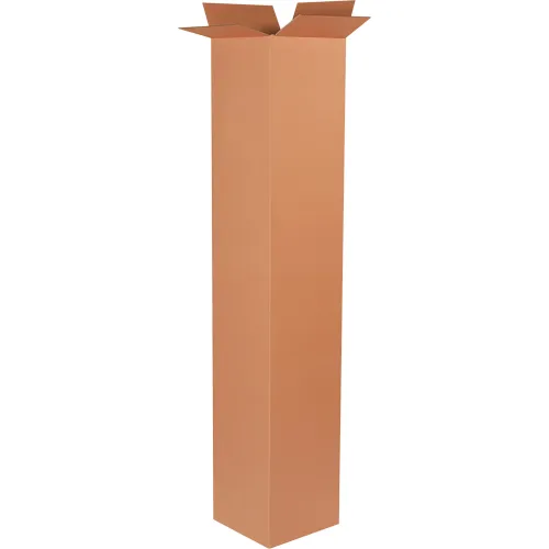 Global Industrial™ Tall Cardboard Corrugated Boxes, 12"L x 12"W x 72"H ...