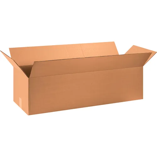 Global Industrial™ Cardboard Corrugated Boxes, 36"L x 12"W x 8"H, Kraft ...