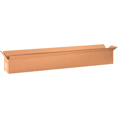 Global Industrial™ Long Cardboard Corrugated Boxes, 60"L x 6"W x 6"H ...