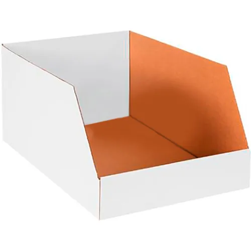 Global Industrial™ Jumbo Open Top Corrugated Bin Boxes, 16"Wx24"Dx12"H ...