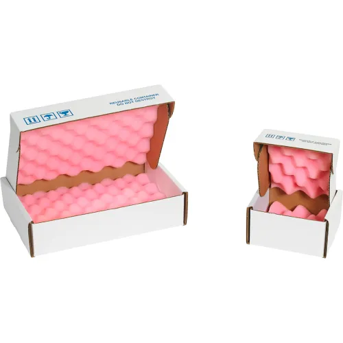 Global Industrial™ Anti Static Foam Shippers, 12"W x 18"L x 2-3/4"D ...