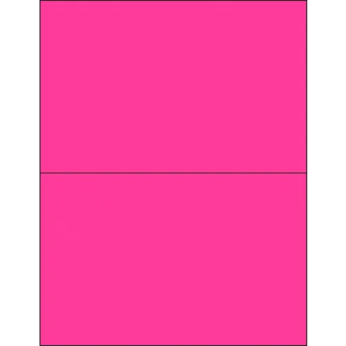 Tape Logic Removable Rectangle Laser Labels, 5-1/2"L x 8-1/2"W ...