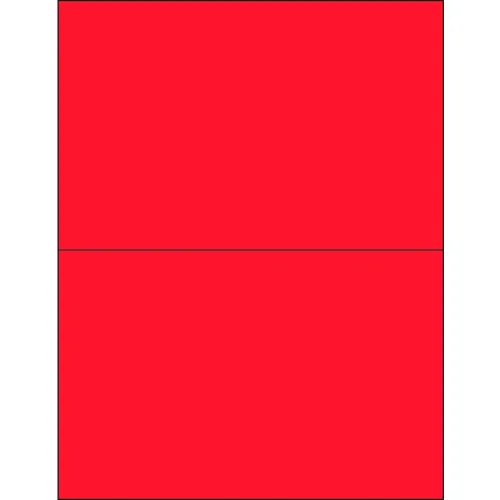 Tape Logic Removable Rectangle Laser Labels, 5-1/2"L x 8-1/2"W ...