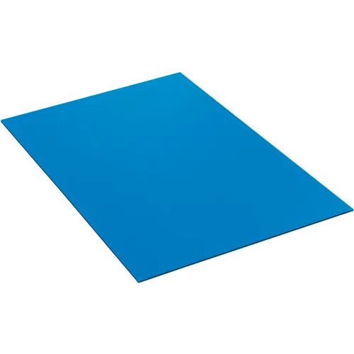 Global Industrial™ Single Wall Corrugated Sheets, 48"L x 48"W, Blue ...