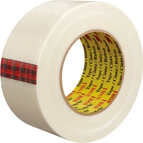 Scotch® 8981 Filament Tape, 2" x 60 Yds., 6.6 Mil, Clear - Pkg Qty 24